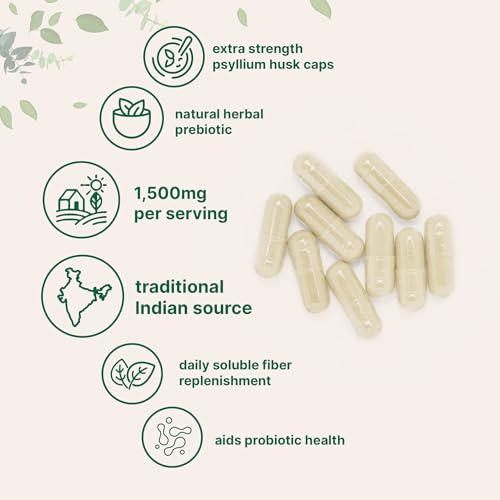 gluten free psyllium fiber capsules