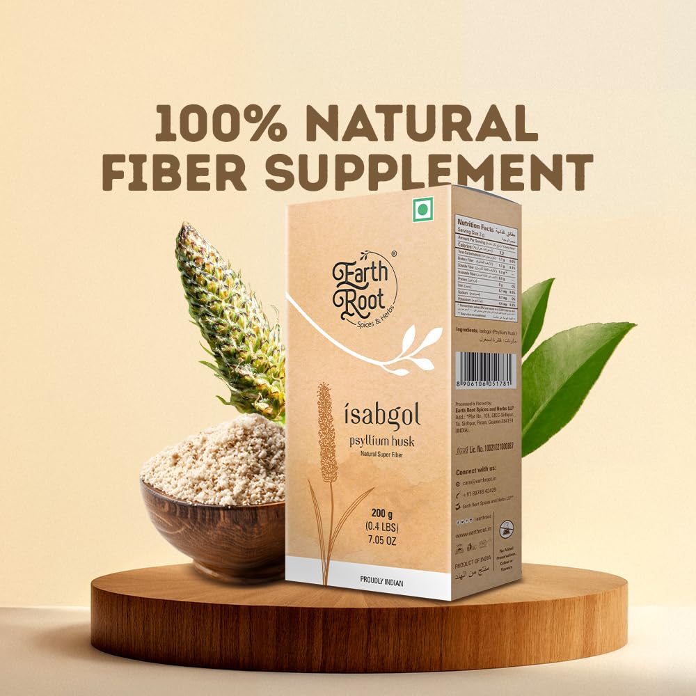 Gluten-free psyllium husk for gut health