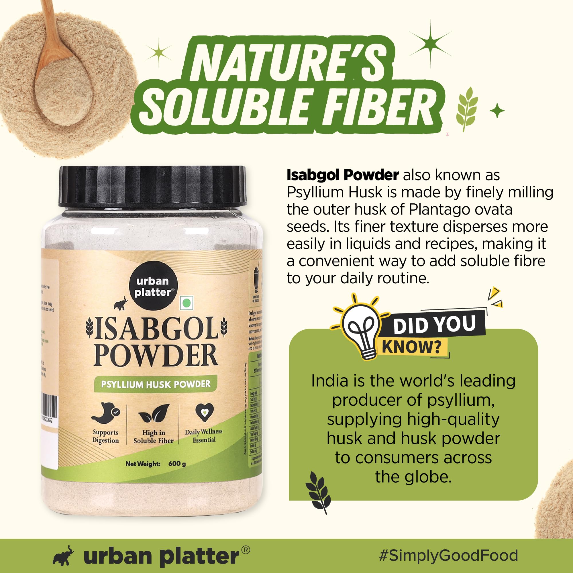 gluten-free psyllium husk option
