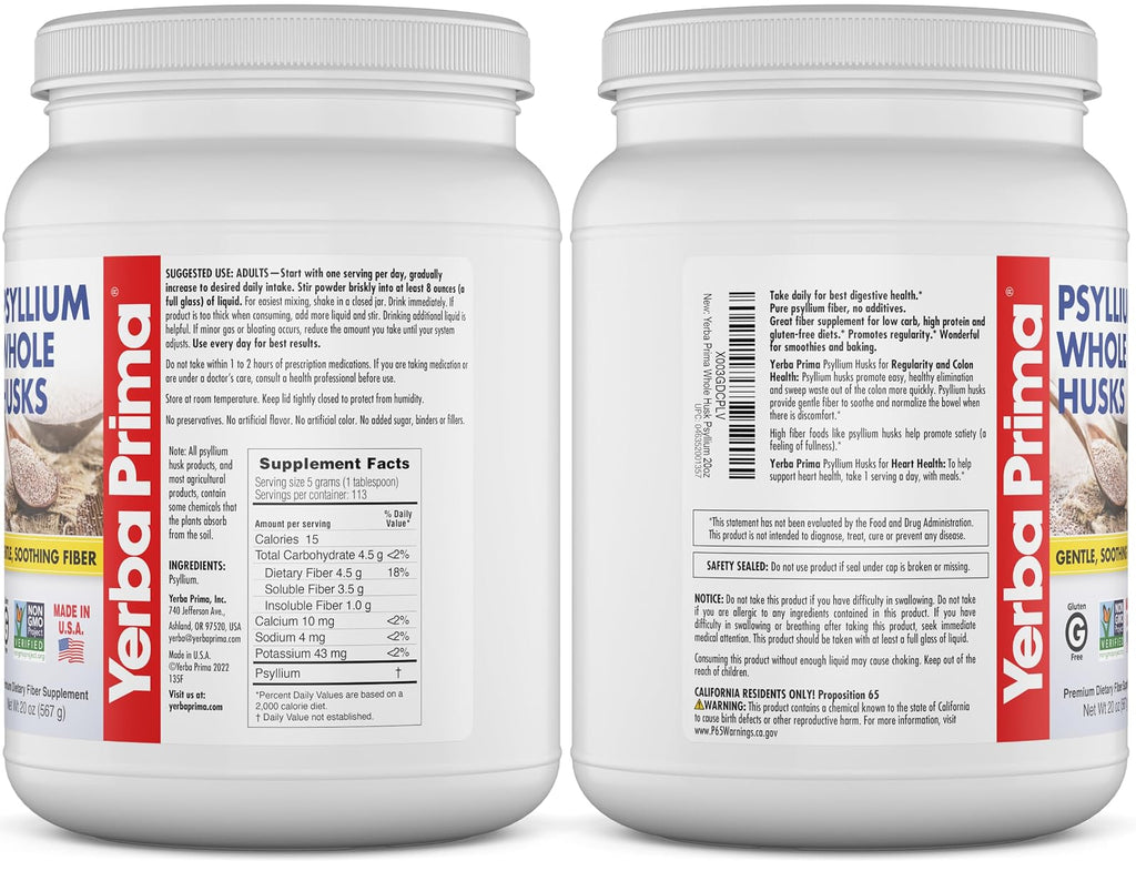 gluten-free psyllium husk powder