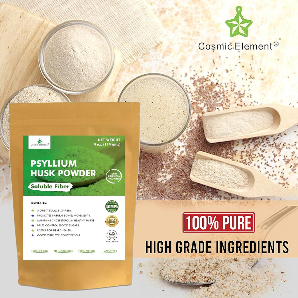 gluten-free psyllium husk powder