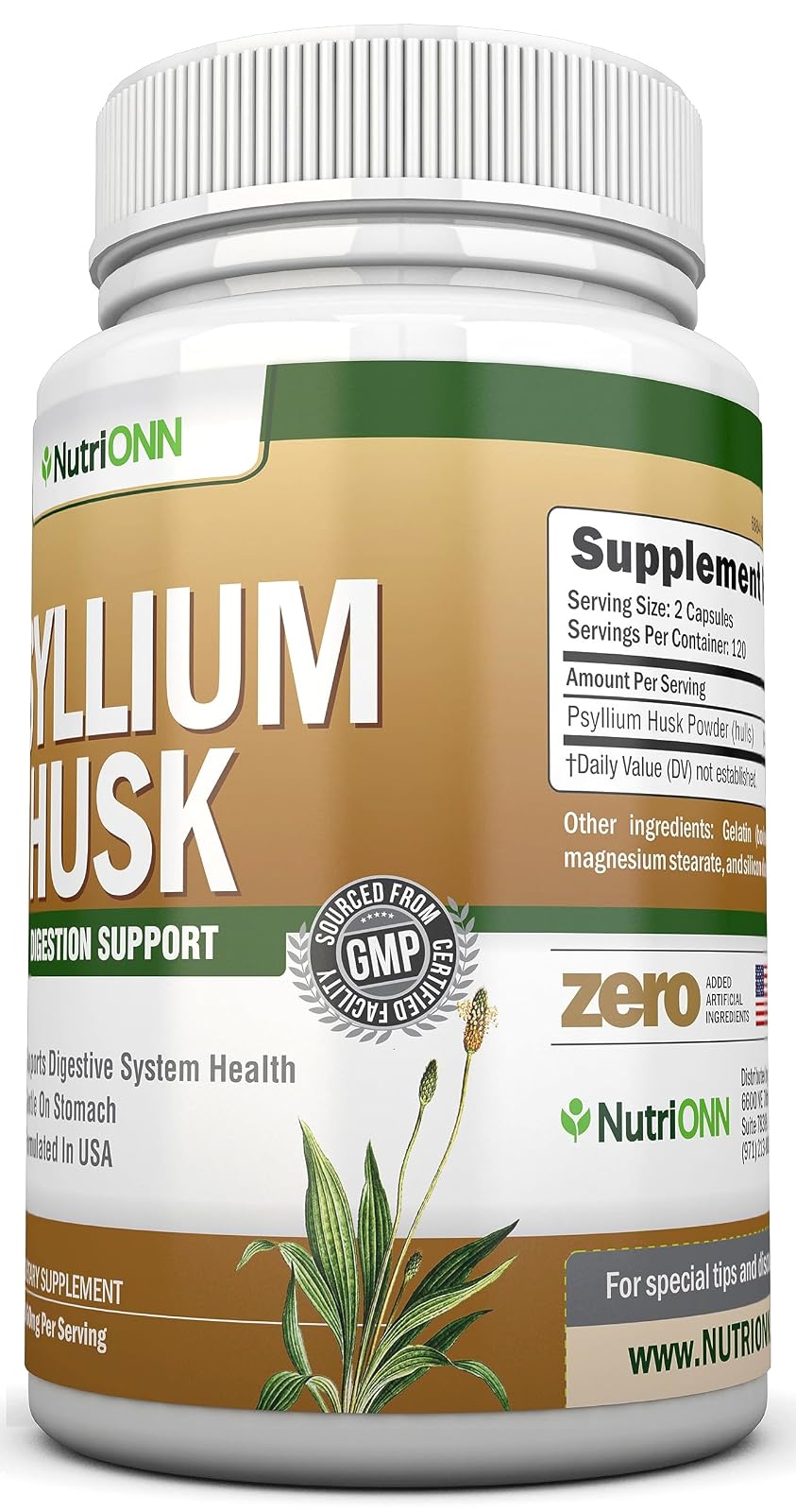 gluten-free psyllium husk supplement