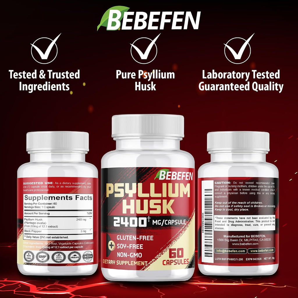 gluten-free psyllium husk supplement