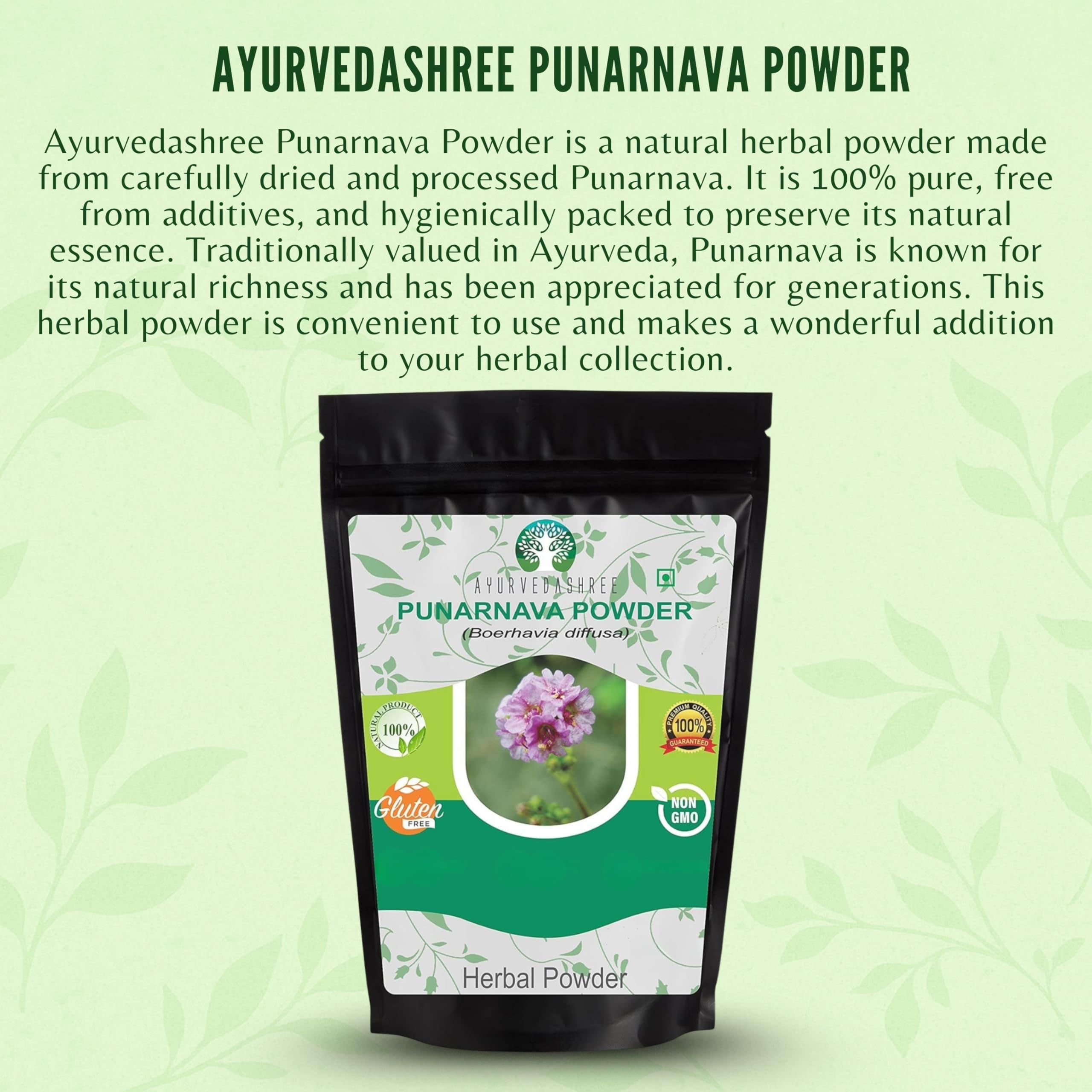 gluten-free punarnava powder uses