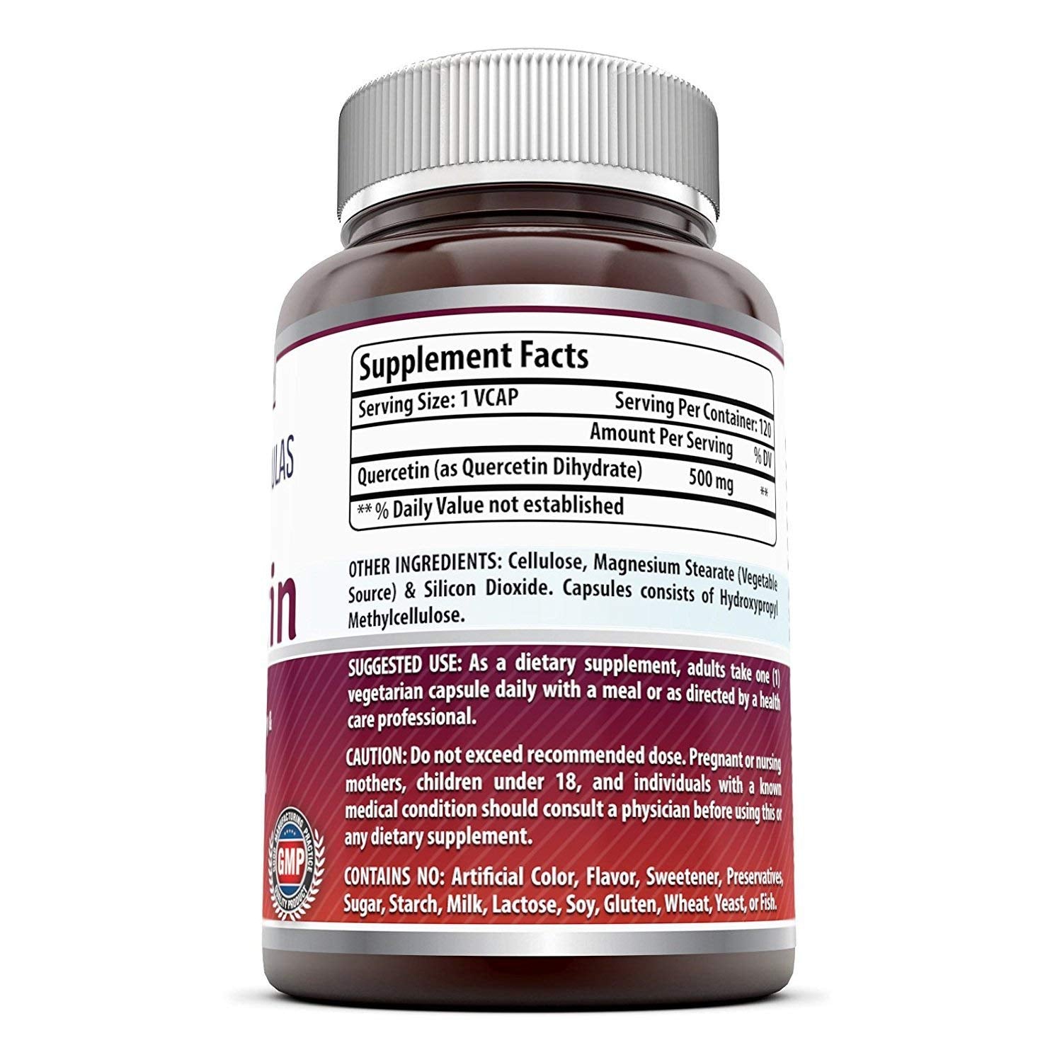Gluten-free quercetin for optimal health