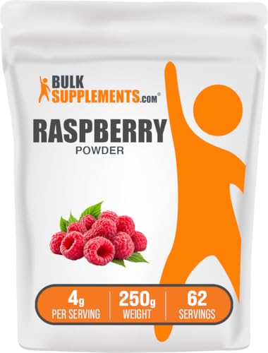 Gluten-free raspberry powder for baking