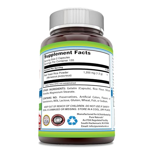 gluten-free red yeast rice benefits