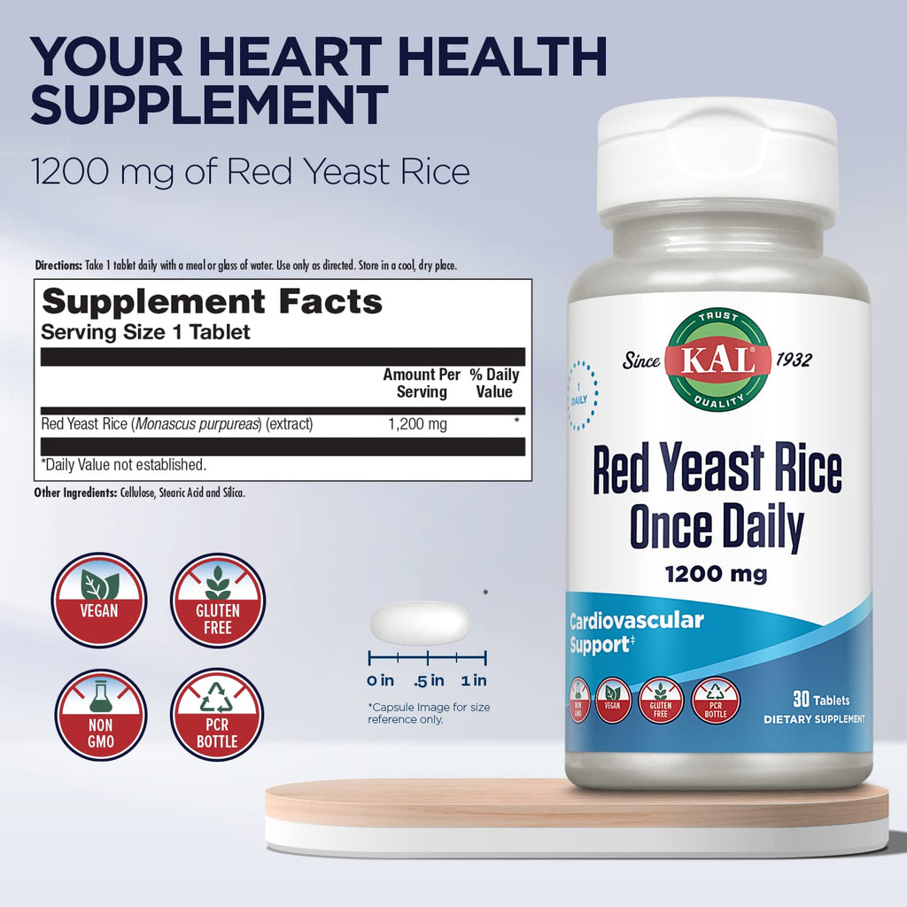 gluten-free red yeast rice tablets