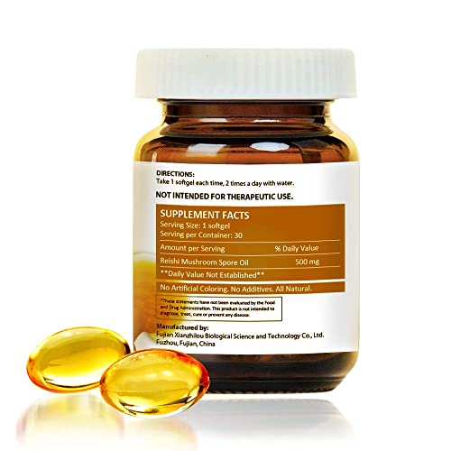 Gluten-free Reishi mushroom capsules