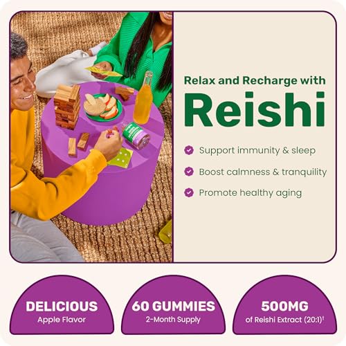 gluten free reishi mushroom gummies