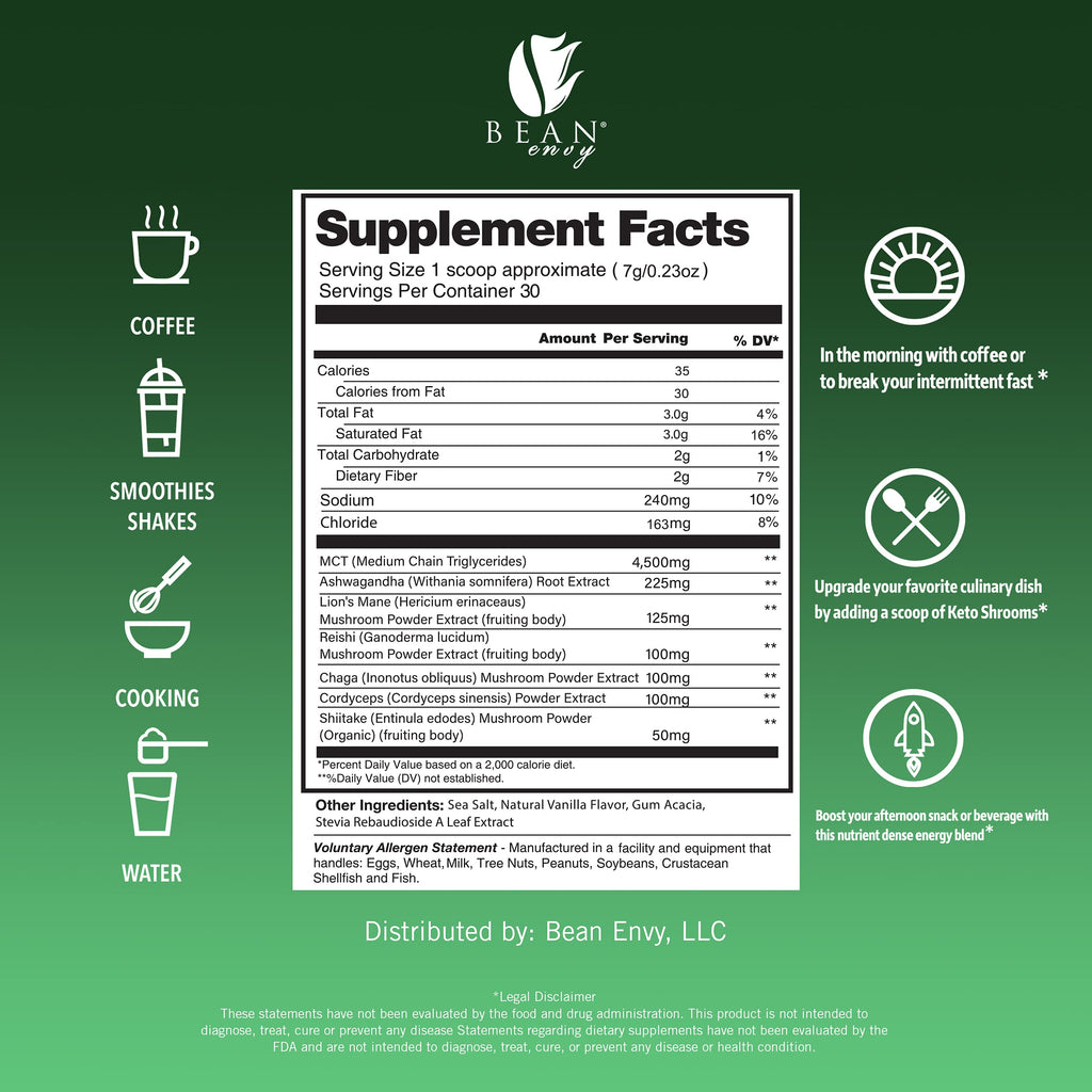 Gluten-free Reishi mushroom powder