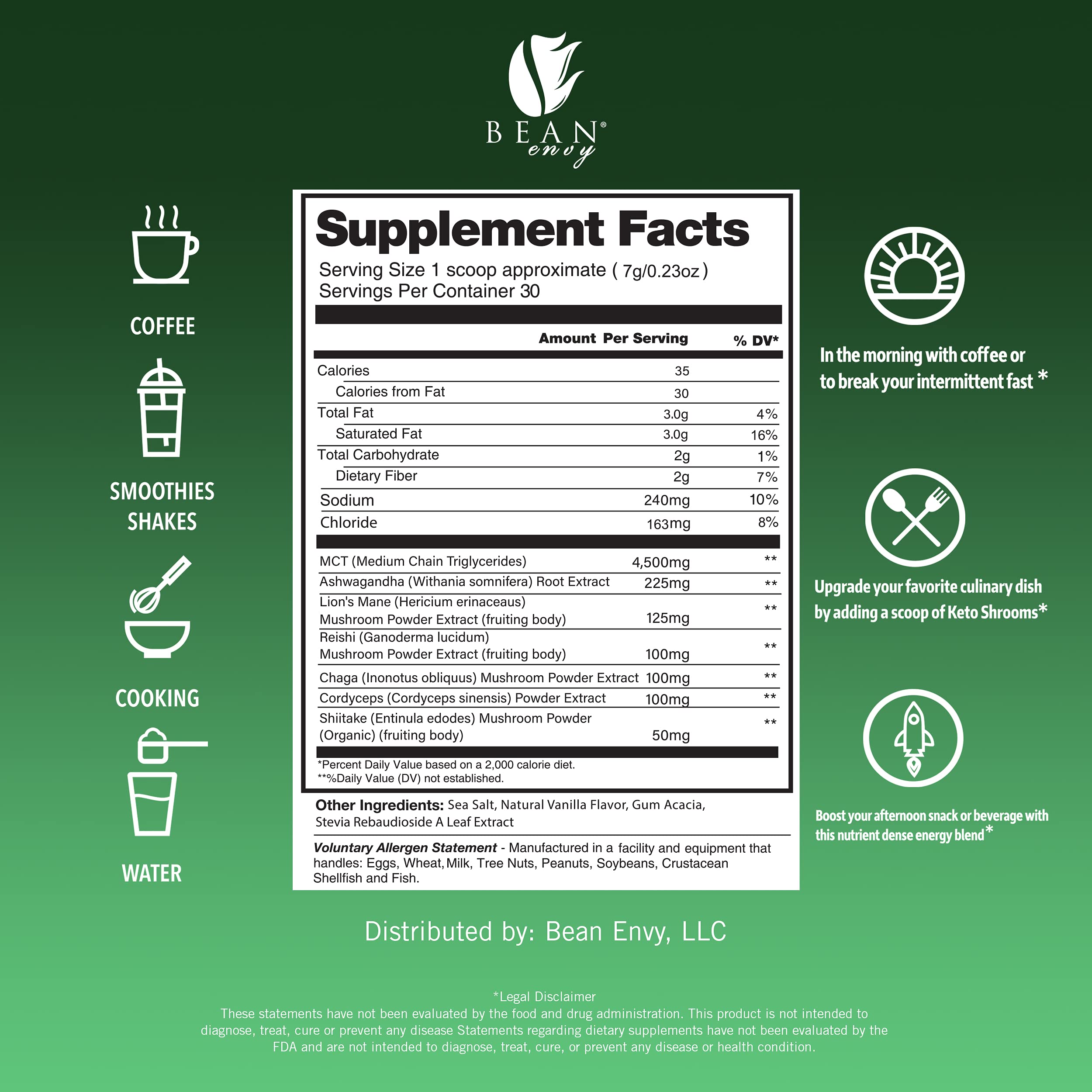 Gluten-free Reishi mushroom powder