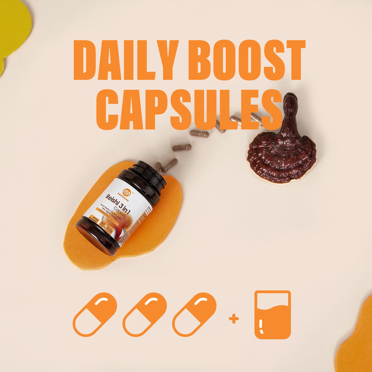 gluten-free reishi mushrooms for wellness