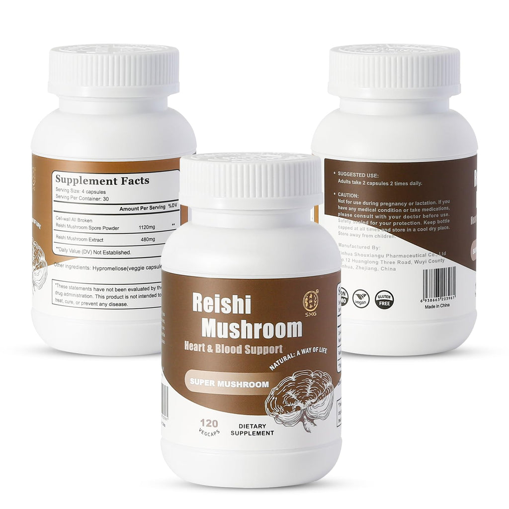 gluten free reishi mushrooms for wellness