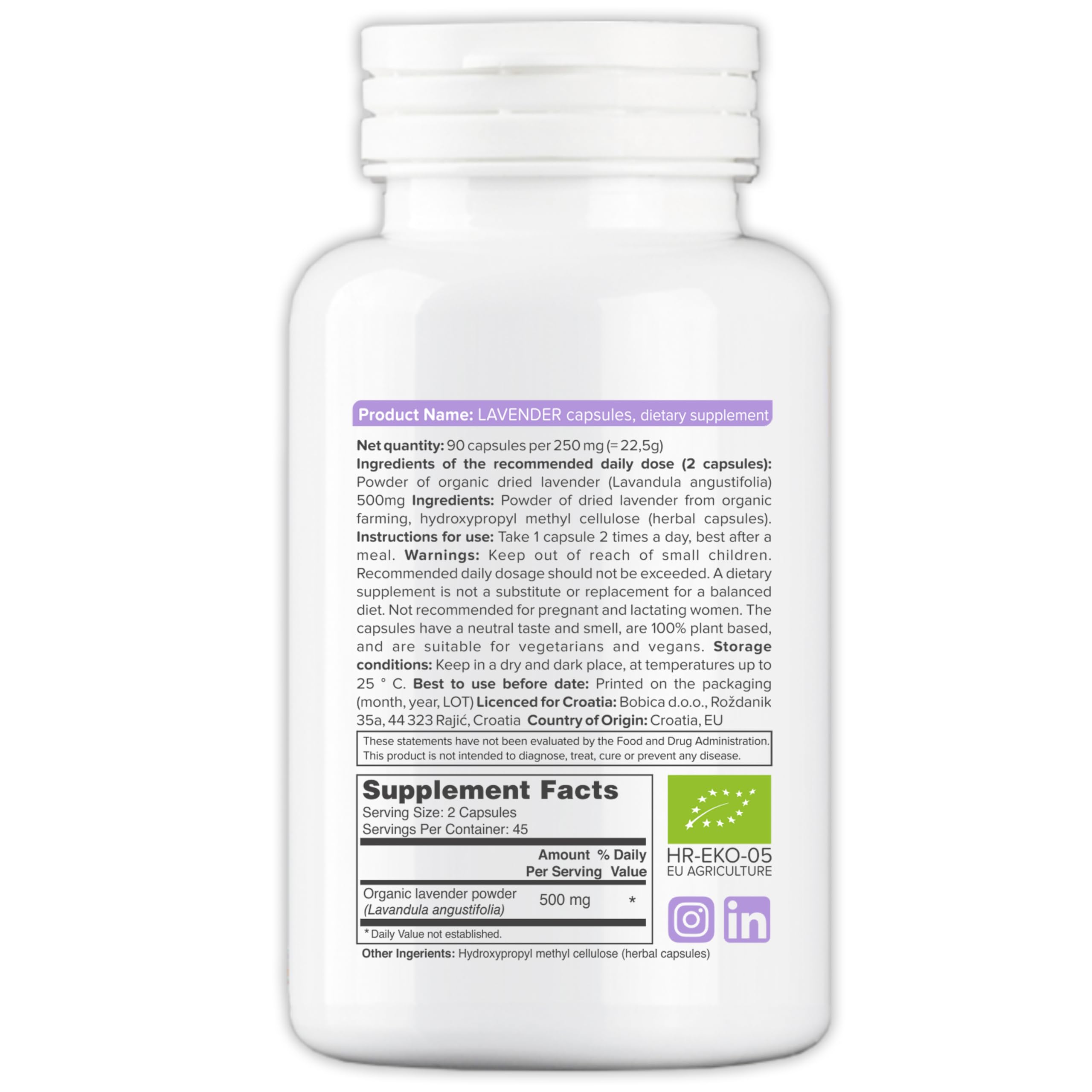 gluten-free relaxation support capsules