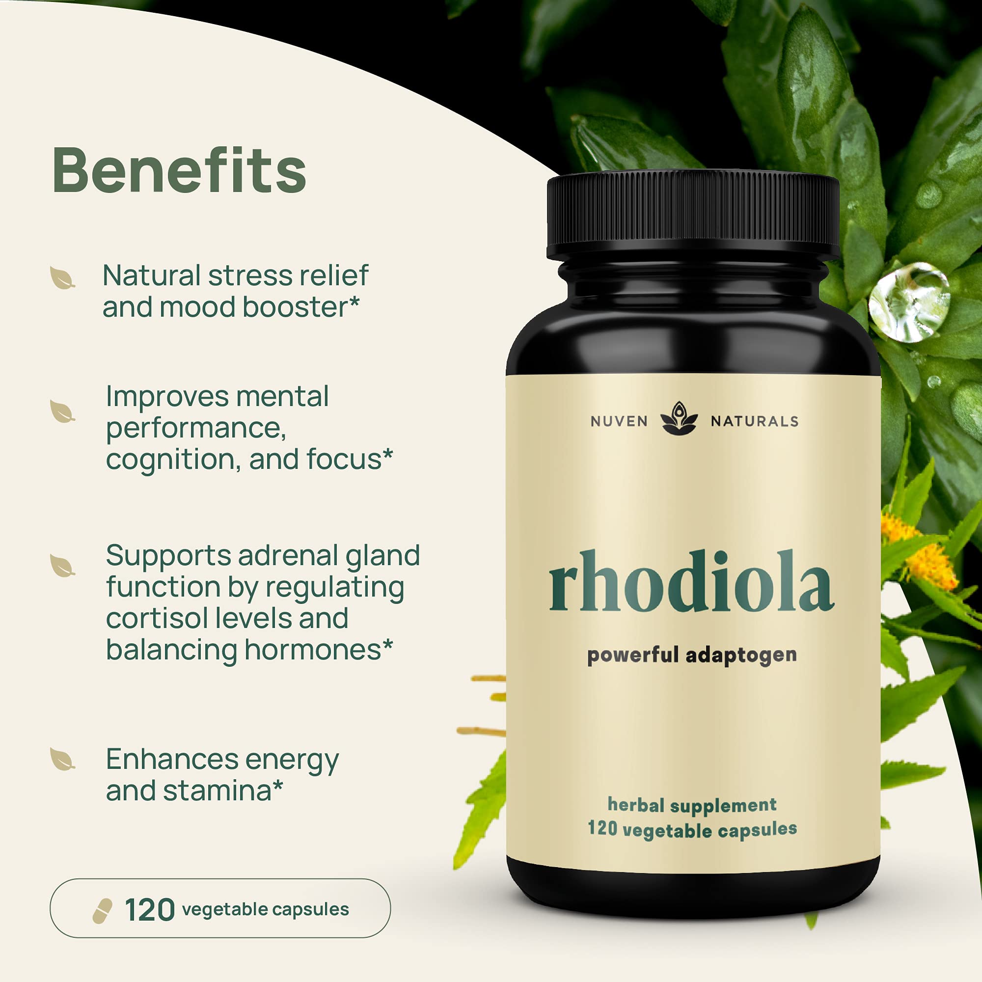 gluten-free Rhodiola Rosea supplement