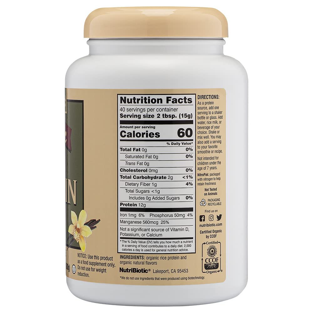 gluten free rice protein for smoothies