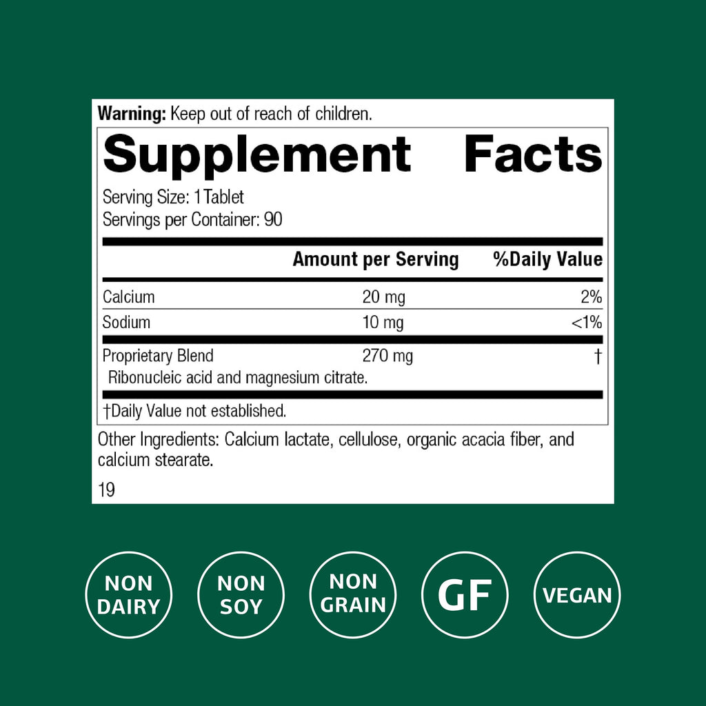 Gluten-free RNA for protein synthesis