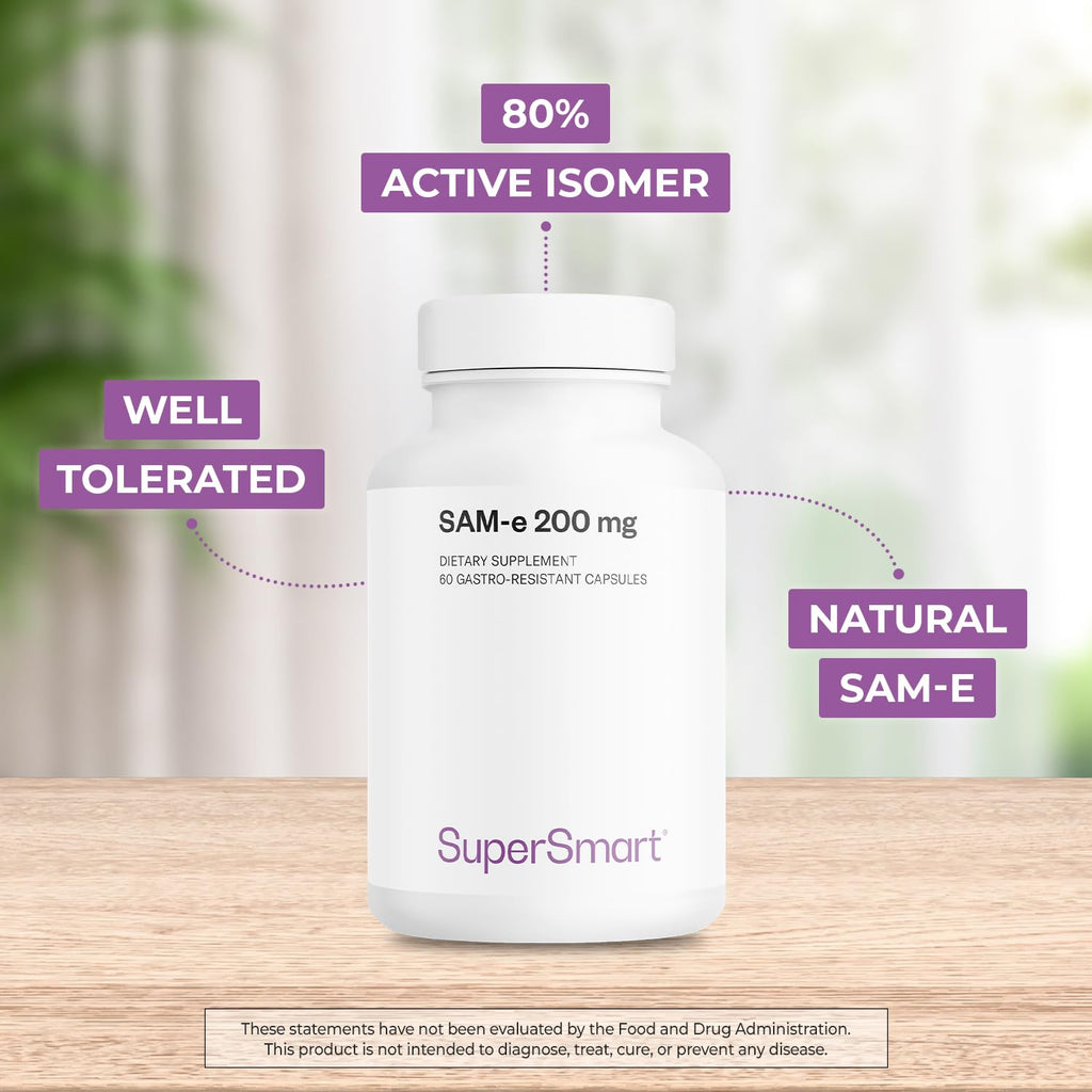Gluten free S-Adenosyl Methionine supplement