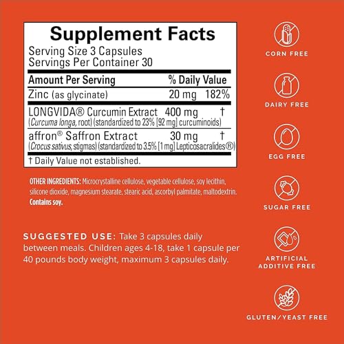 gluten free saffron supplement pack