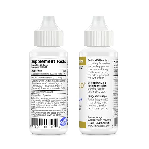 gluten free SAM-e liquid formula