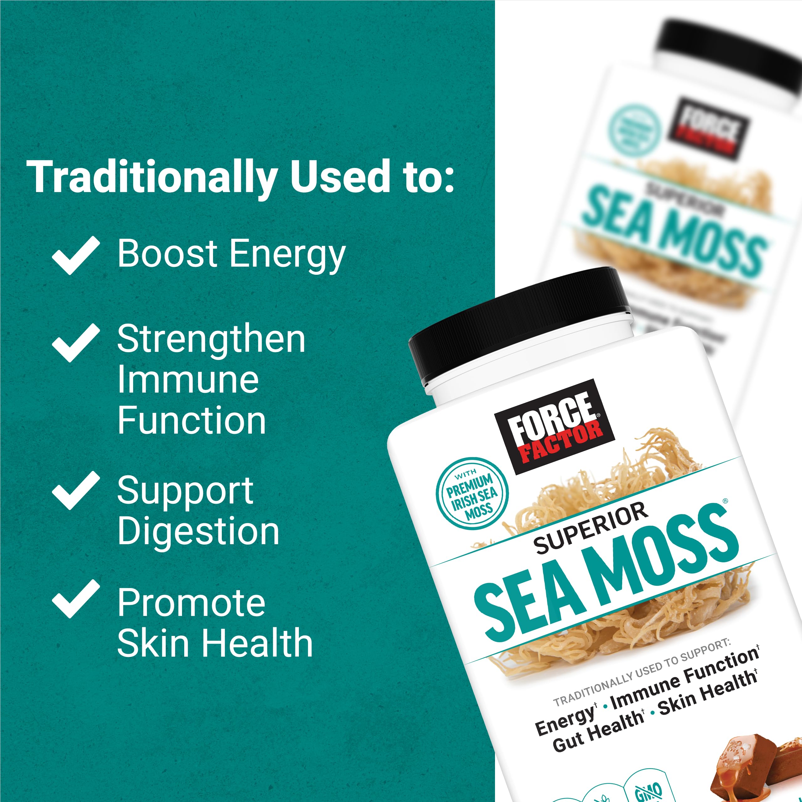 Gluten free sea moss chews