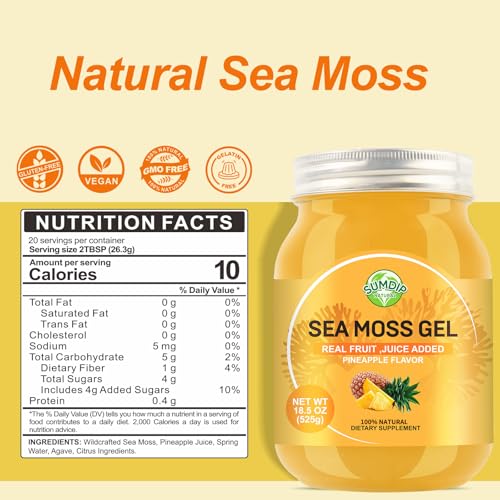 gluten-free sea moss gel product