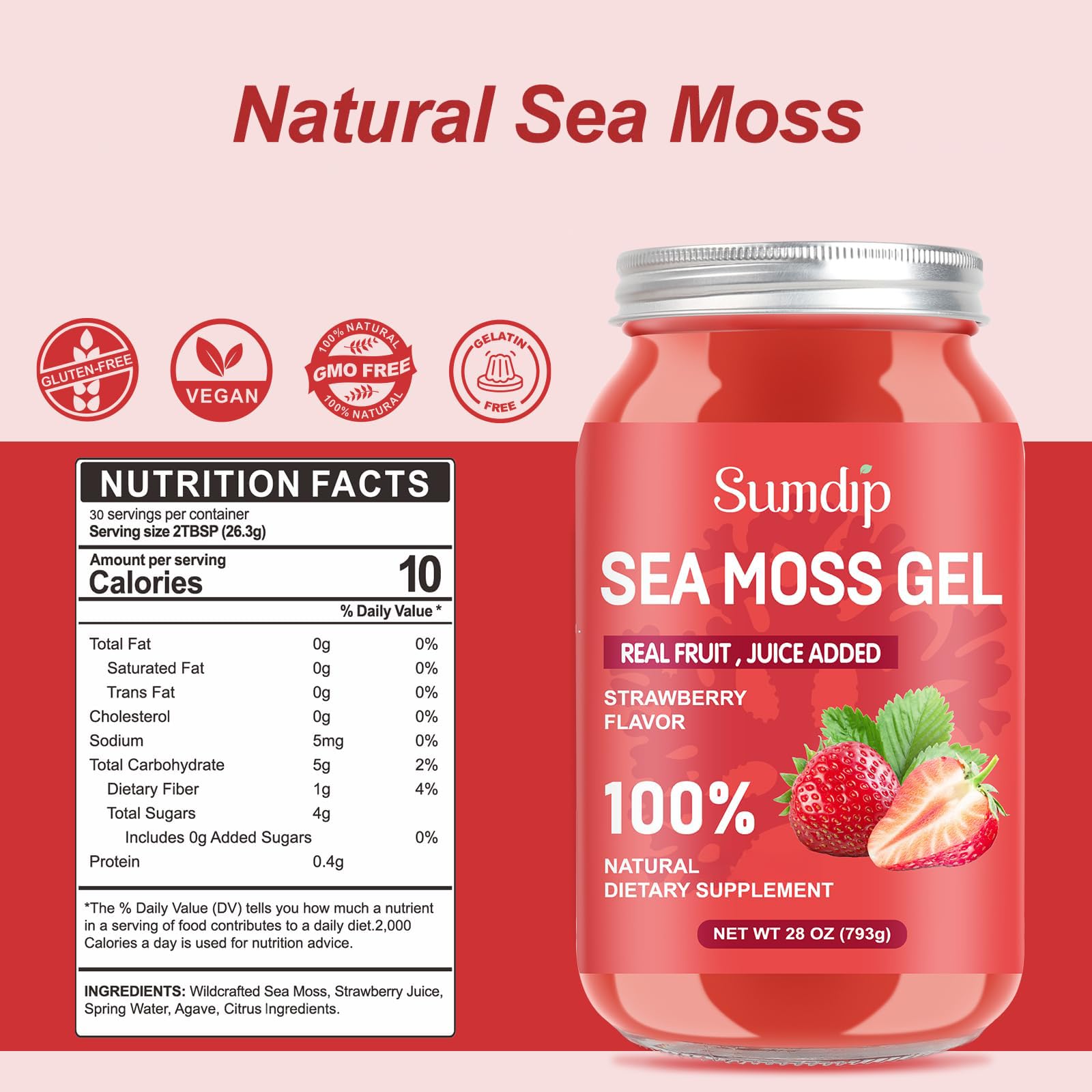 Gluten-free sea moss gel uses