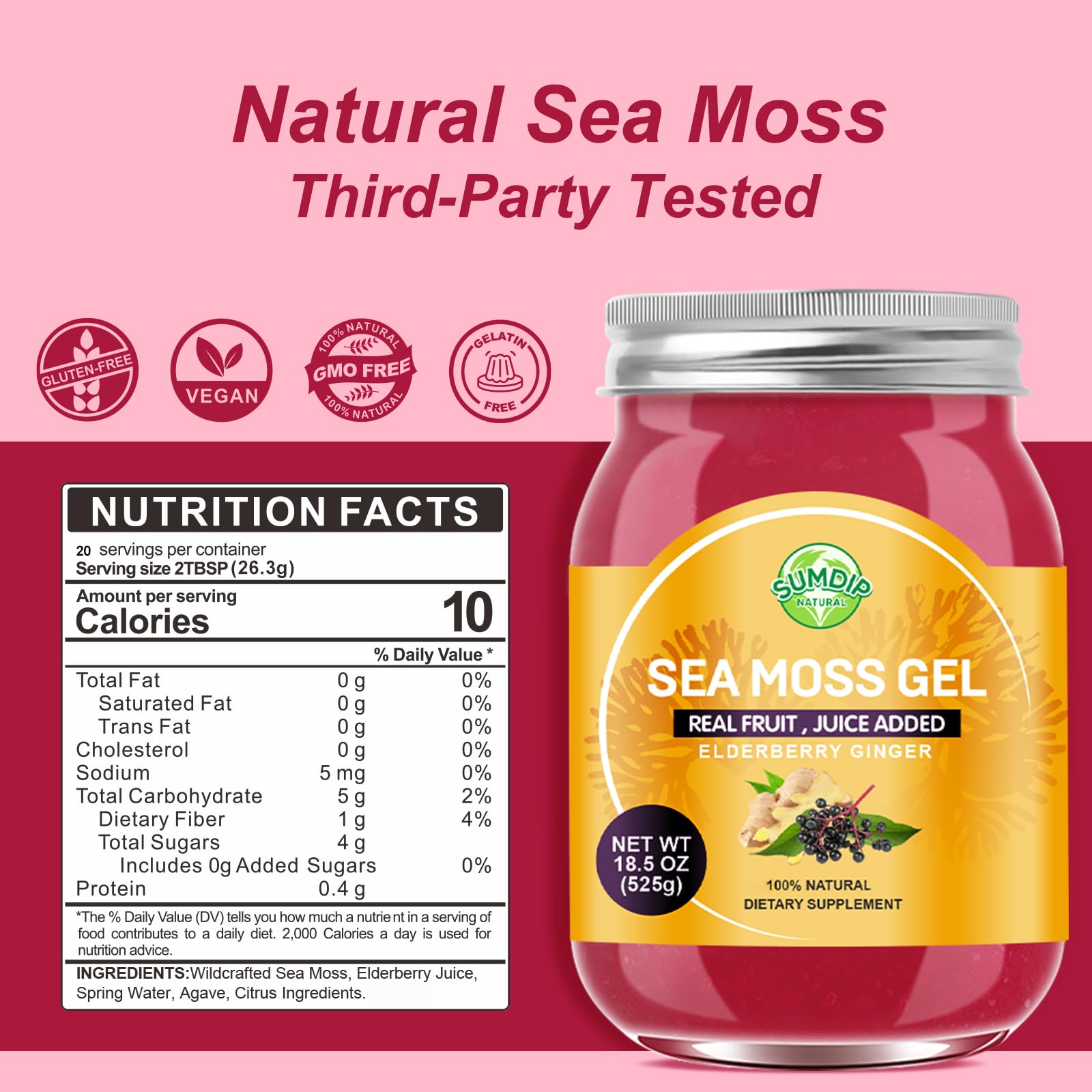gluten-free sea moss gel