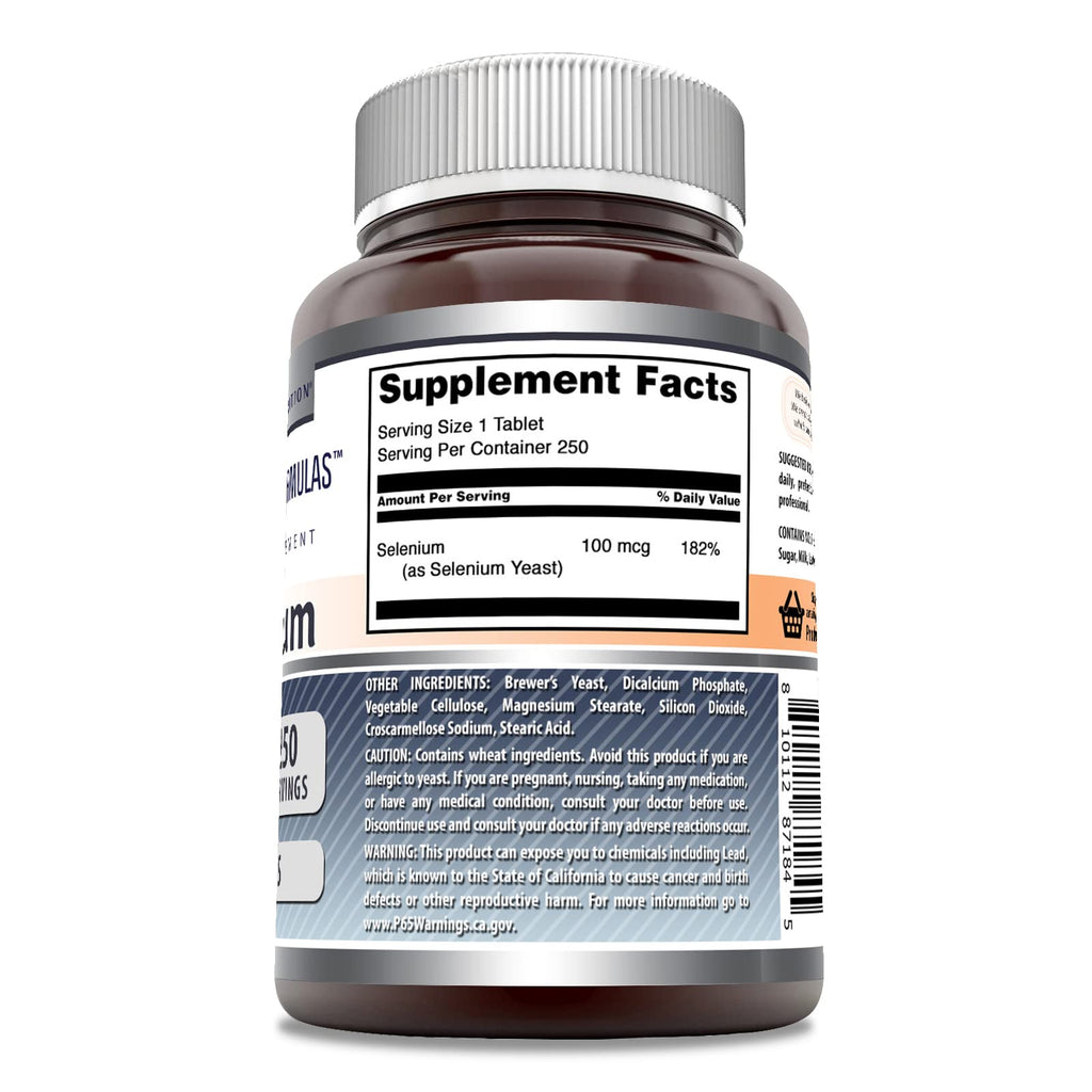Gluten free selenium for dietary needs
