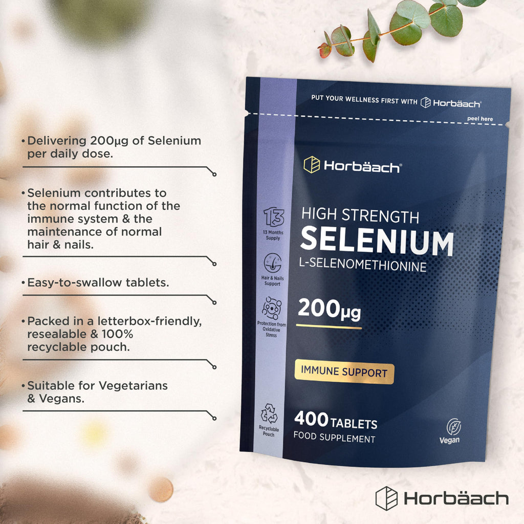 Gluten-free selenium for healthy nails
