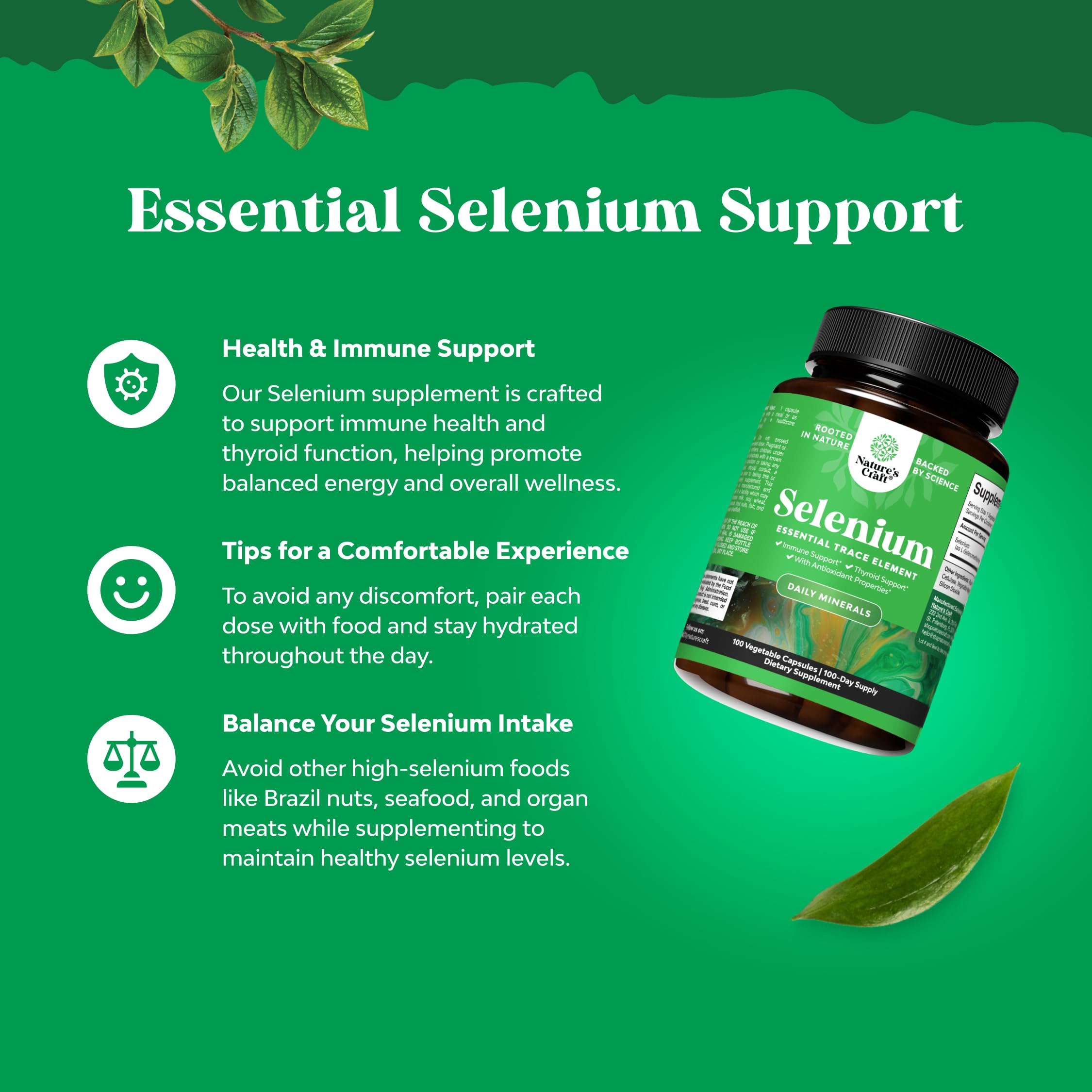 gluten-free selenium for thyroid support