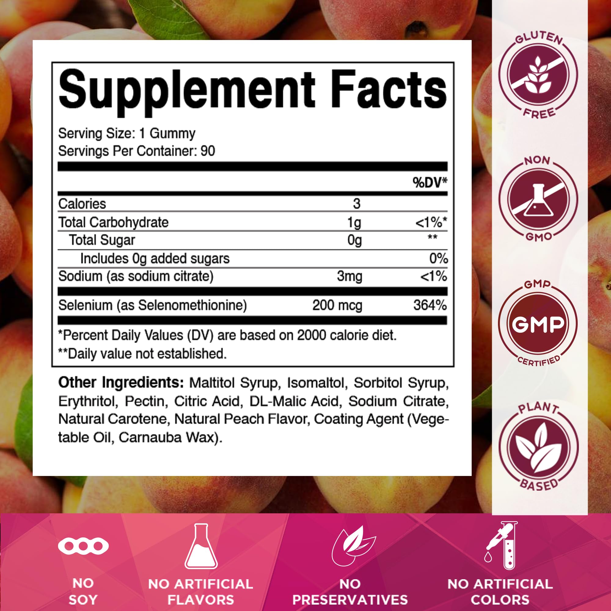 gluten free selenium vitamins