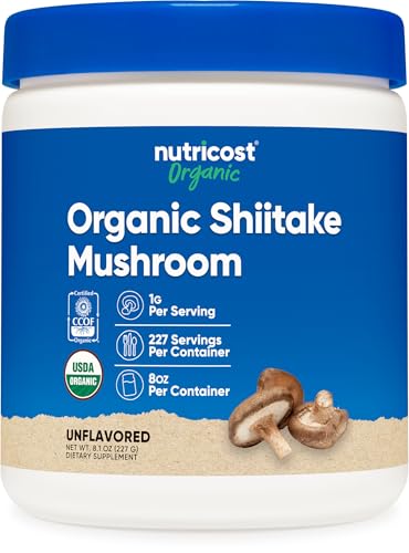 gluten-free shiitake mushroom supplement