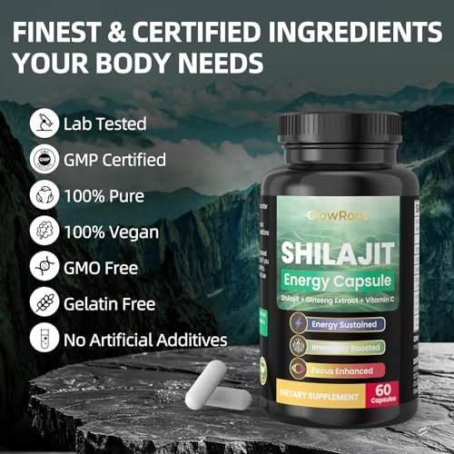 gluten free shilajit capsules