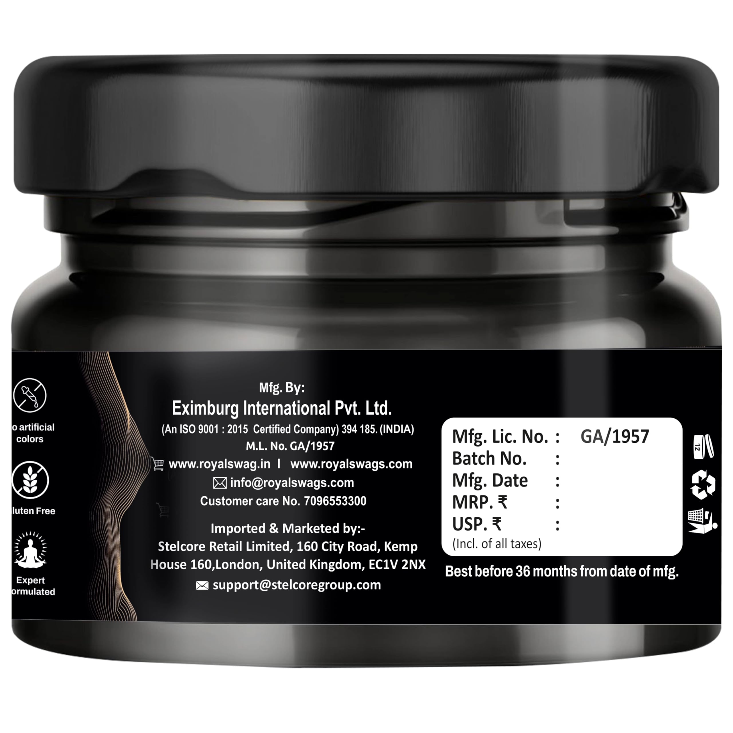 gluten-free shilajit supplement benefits
