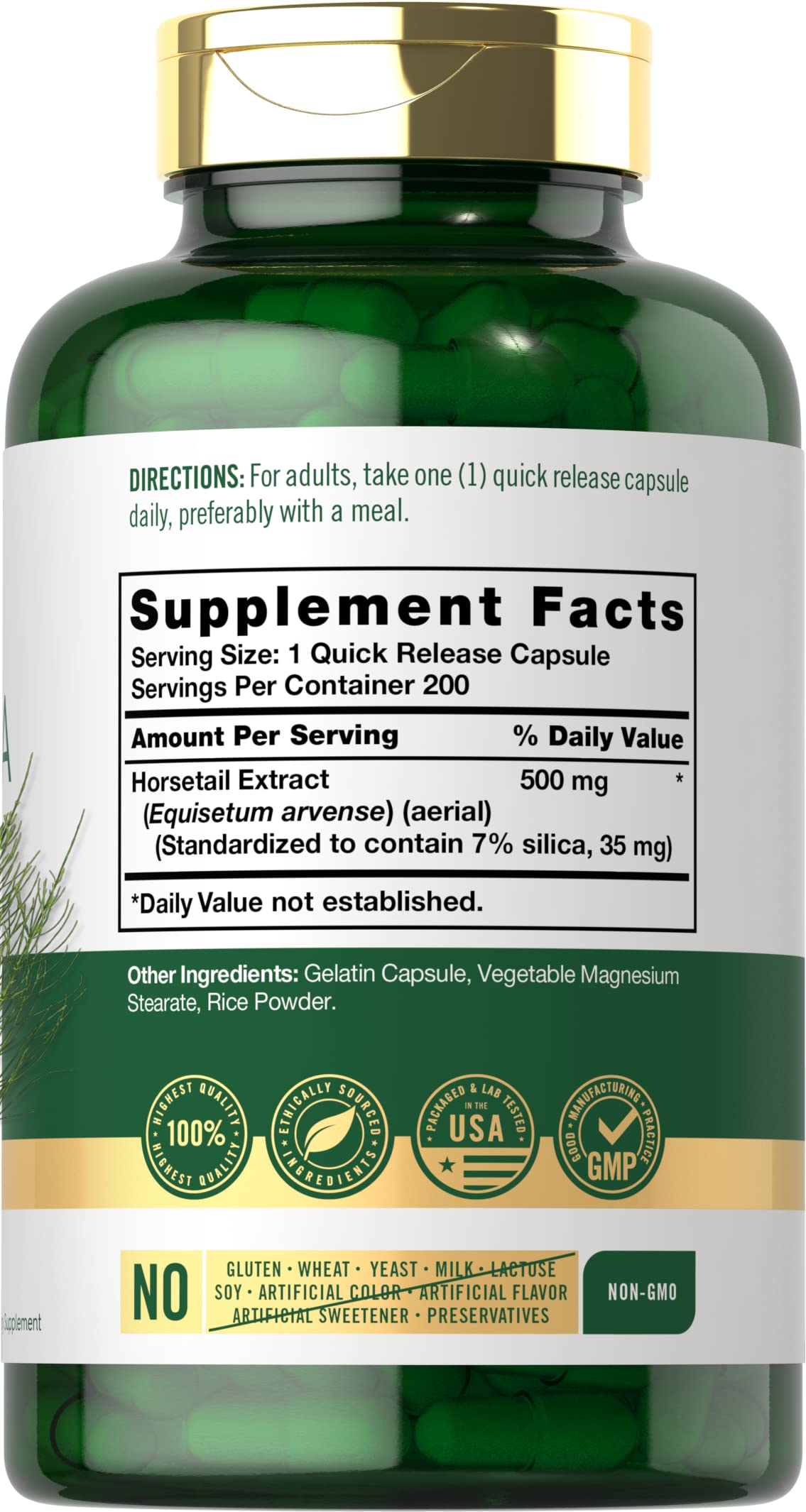 Gluten-free silicon supplement benefits