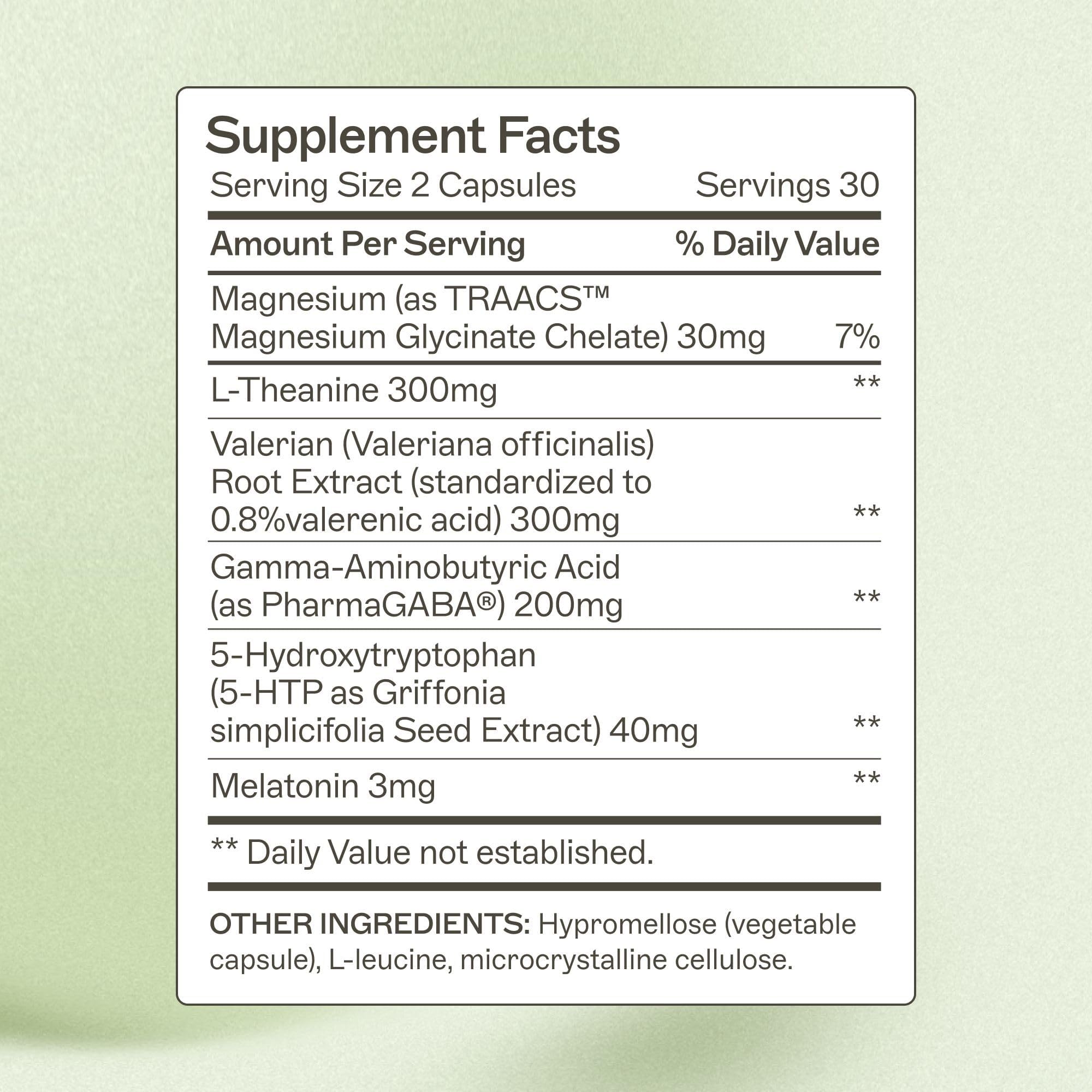 gluten-free sleep aid formula