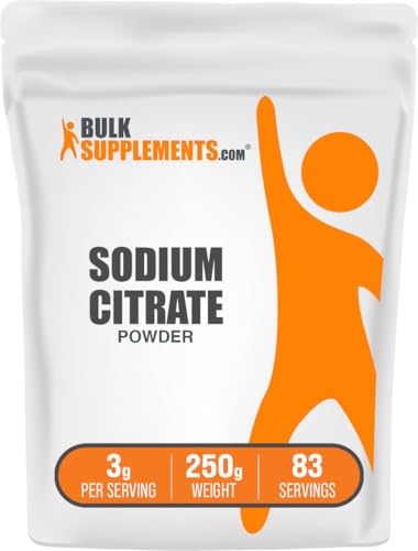 Gluten free sodium citrate flavour enhancer