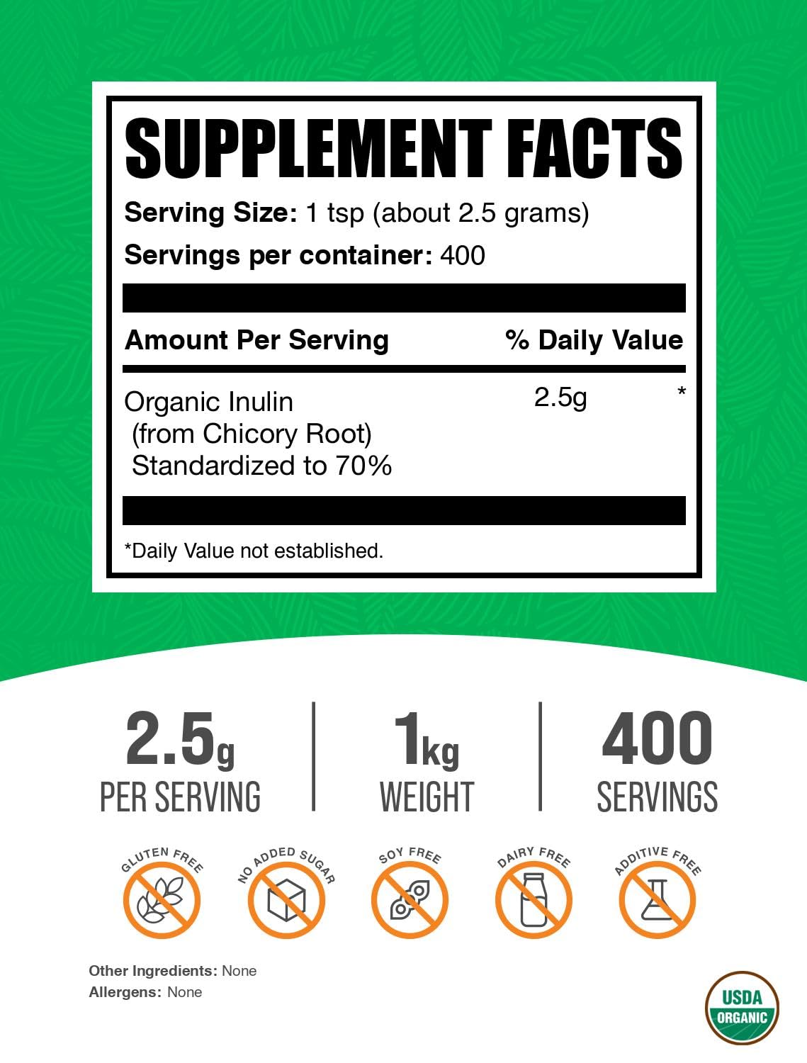 gluten free soluble fiber supplement