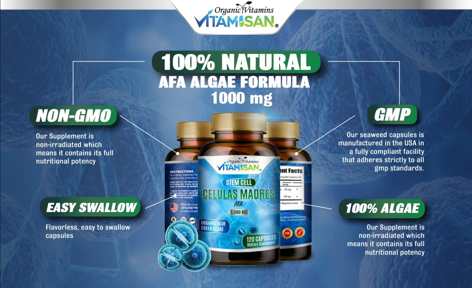 gluten-free spirulina for dietary needs