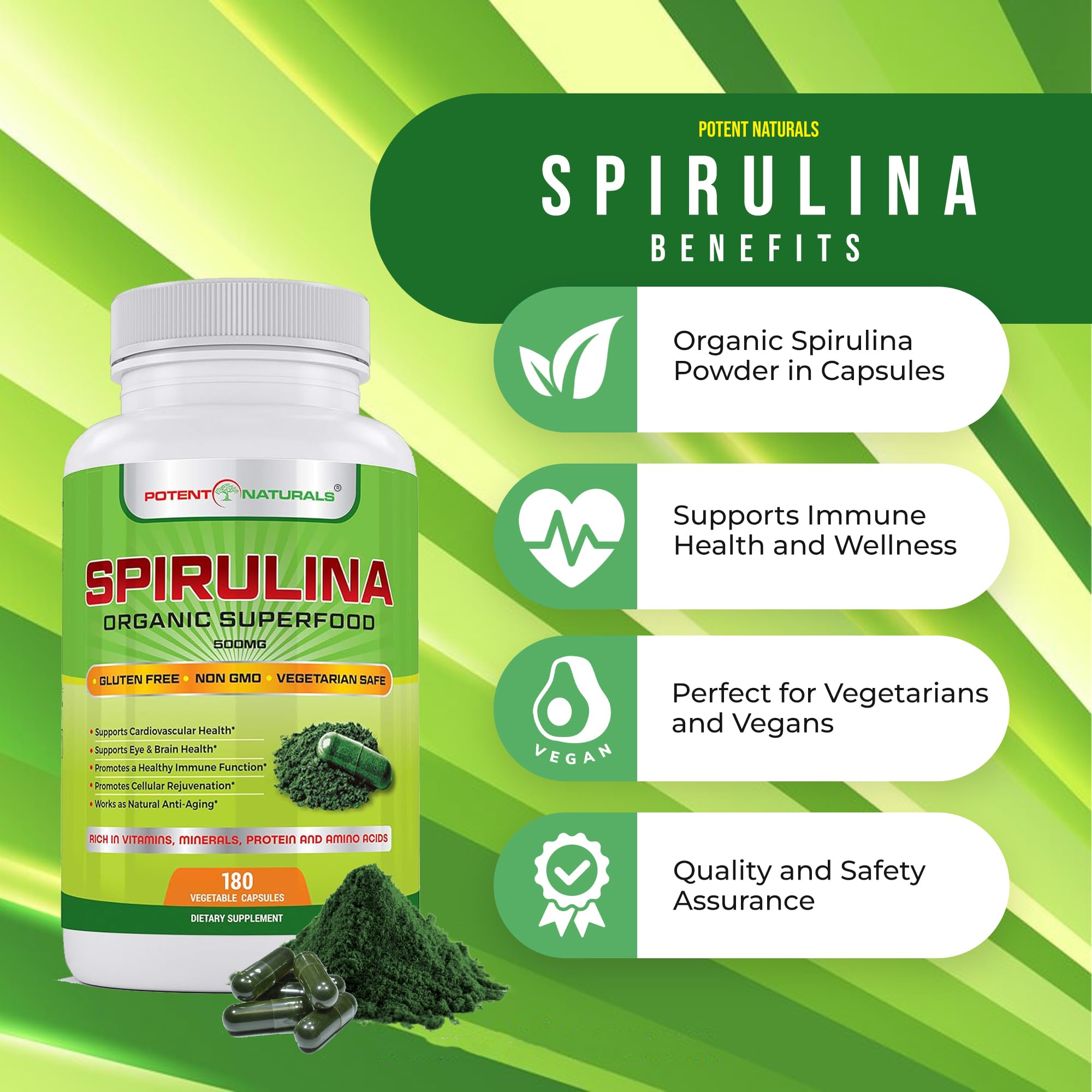 gluten-free spirulina for healthy living