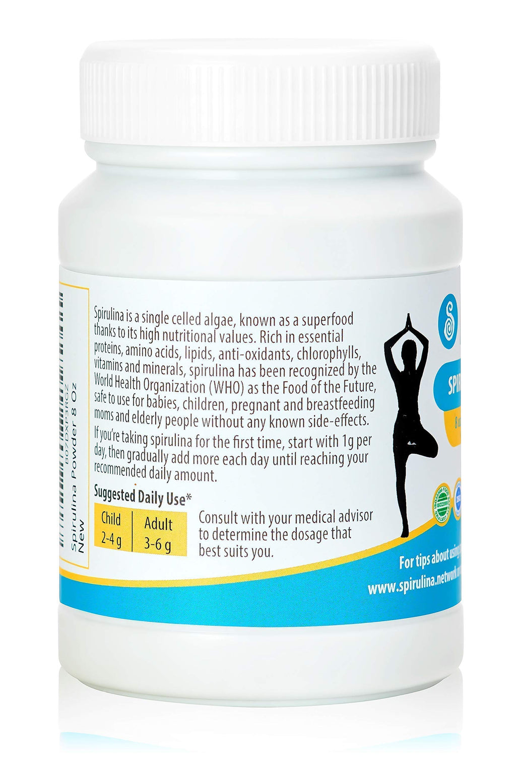 Gluten-free spirulina for healthy living