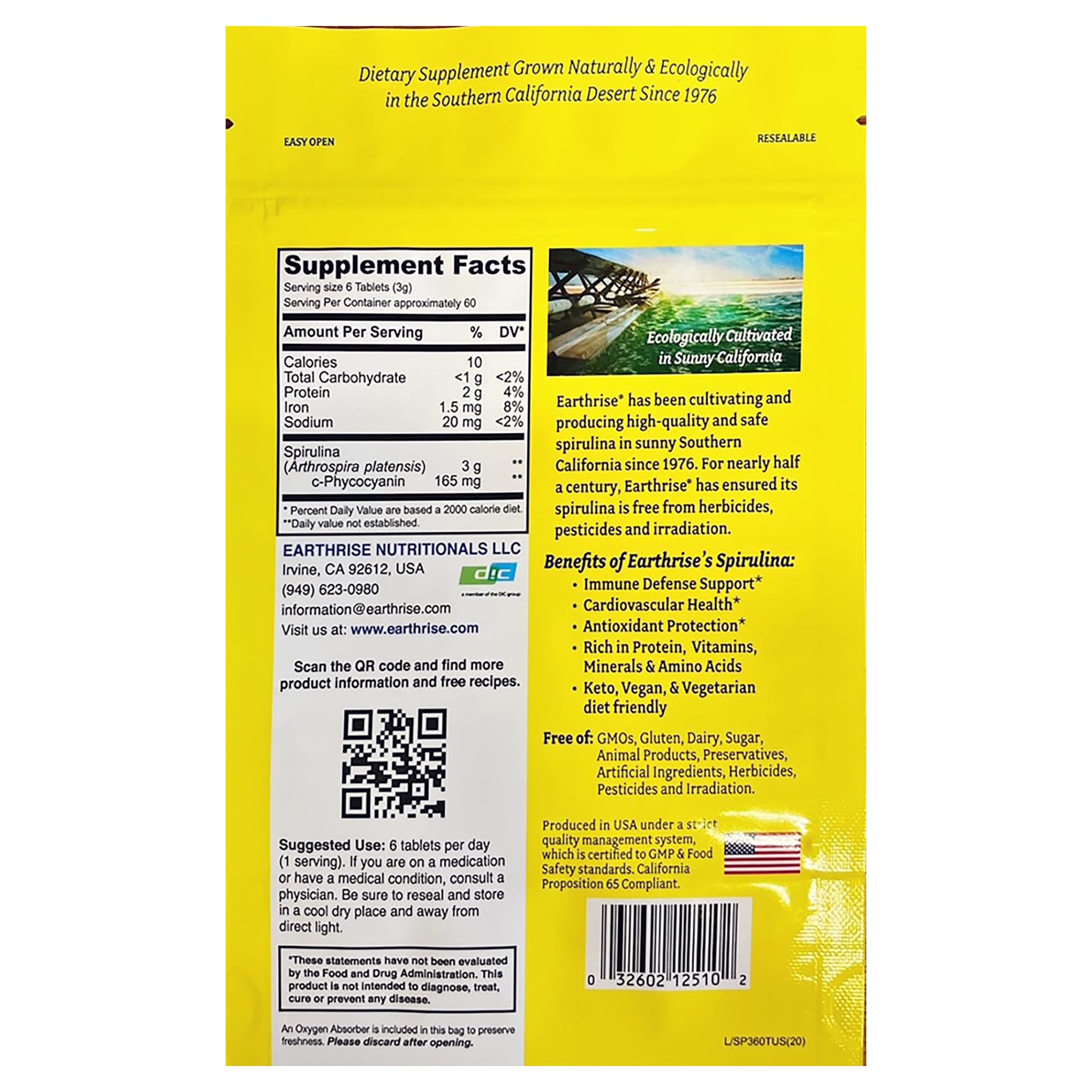 gluten-free spirulina for wellness