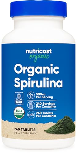 gluten free spirulina health supplement