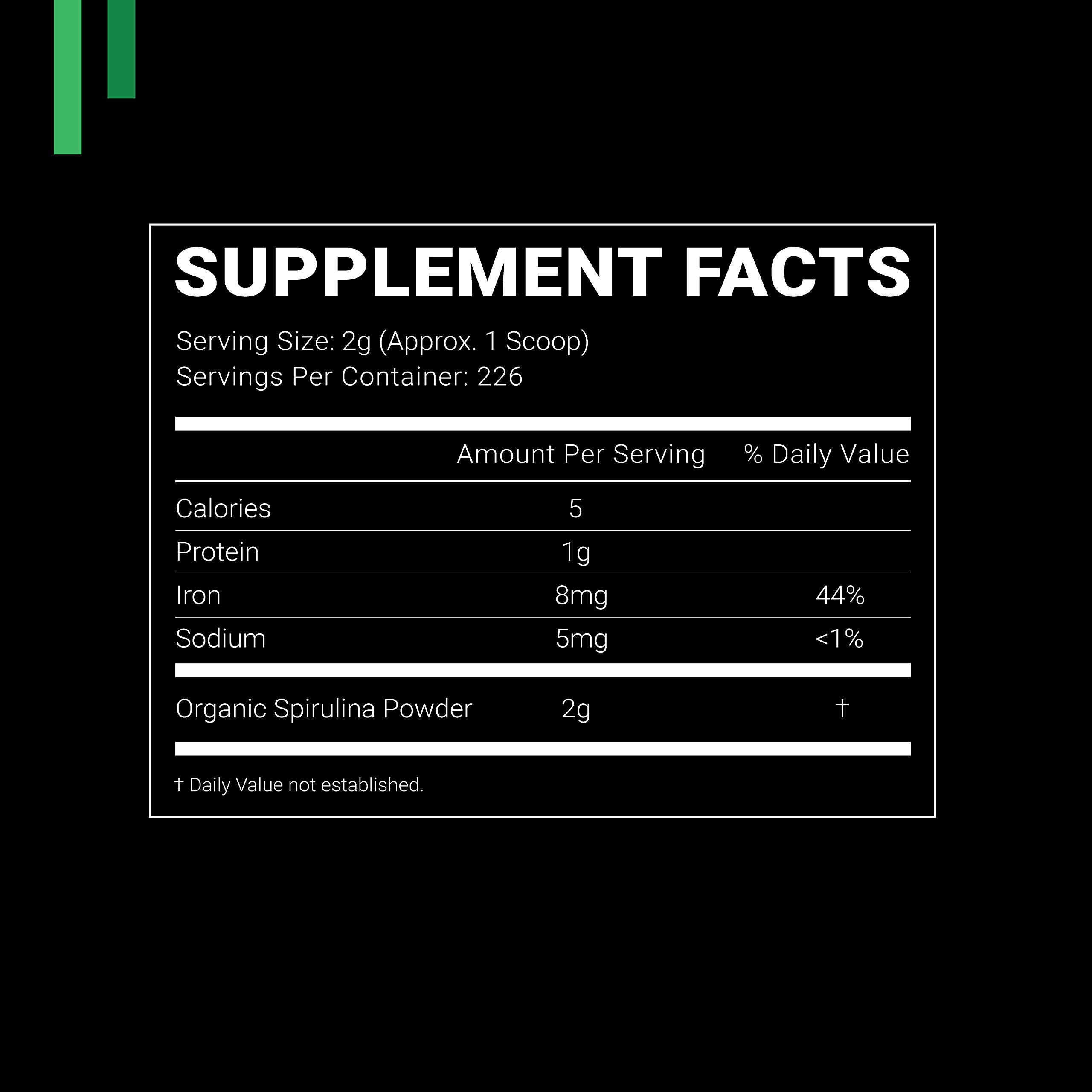 Gluten free spirulina powder benefits
