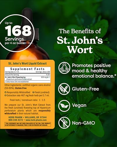 gluten-free st. john's wort supplement