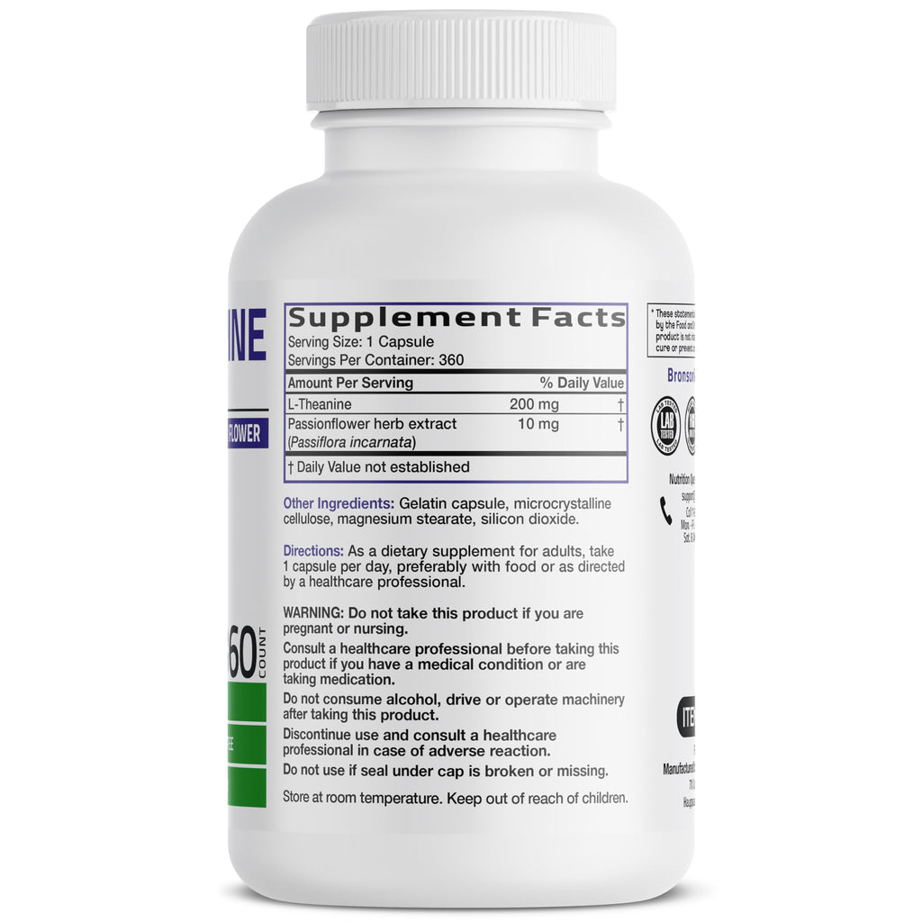 Gluten-free stress management supplement