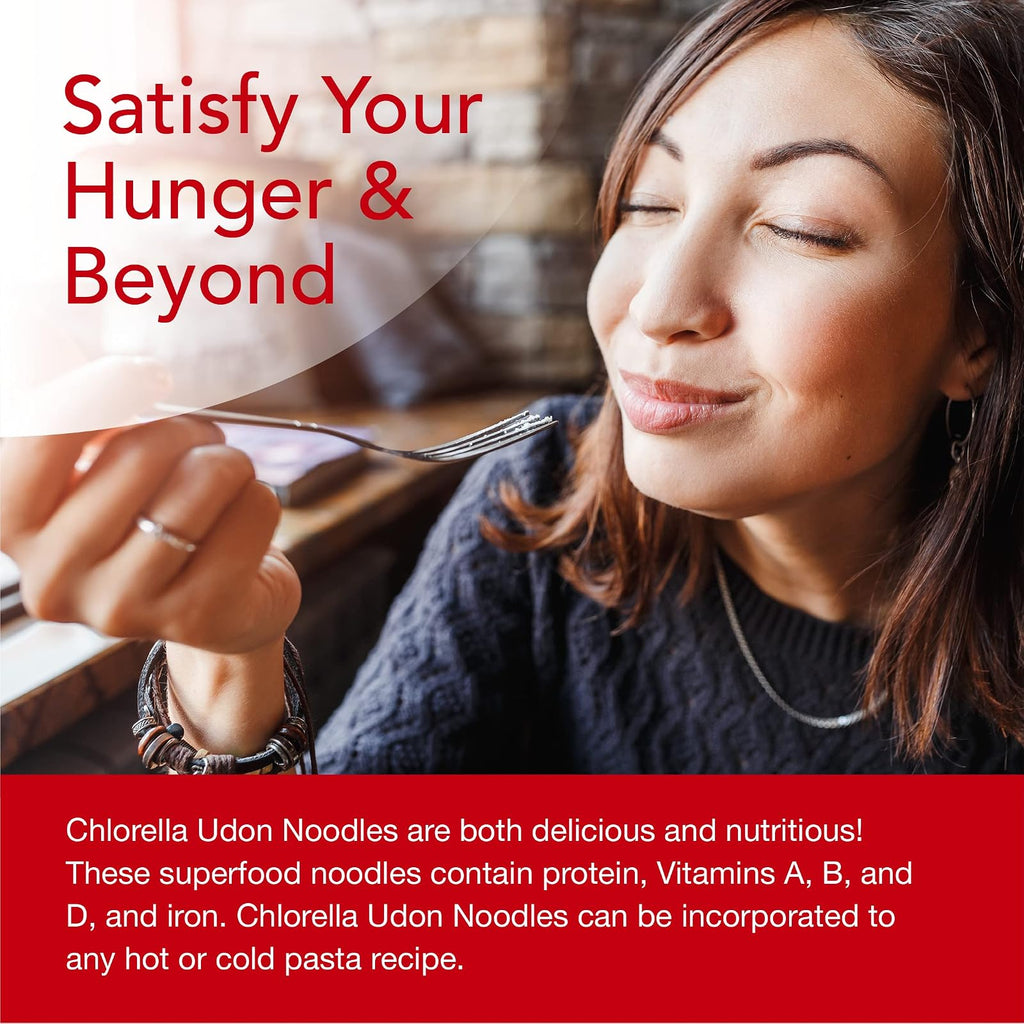 Gluten-free Sun Chlorella udon noodles