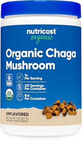 gluten-free superfood chaga mushrooms